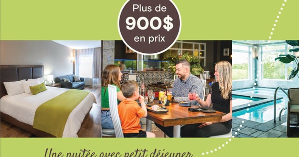 Concours Gagnez un week-end familial au Lac-Saint-Jean pour 2 adultes ...