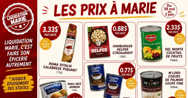 Liquidation Marie Longueuil