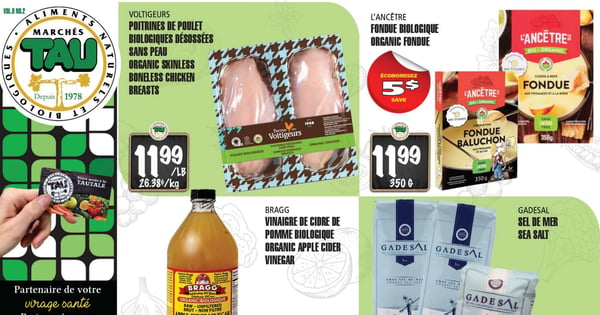 TAU Marché d'alimentation Naturelle Laval