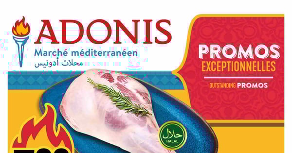 Marché Adonis Laval