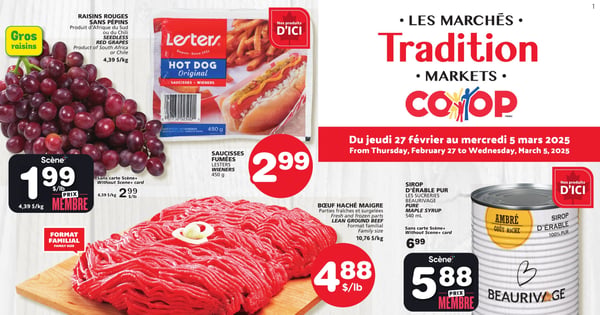 Les Marchés Tradition Paquetville