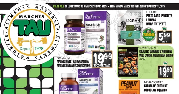 TAU Marché d'alimentation Naturelle Laval