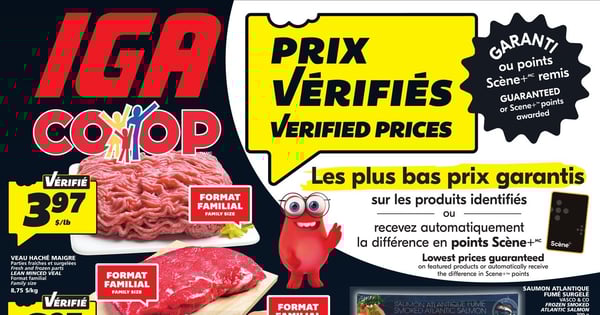 IGA Extra Supermarché Donat Thériault Nouveau Brunswick Edmundston