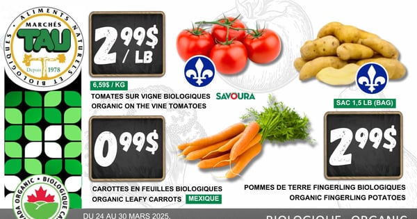 TAU Marché d'alimentation Naturelle Montréal