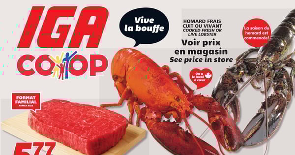 IGA Extra Supermarché Donat Thériault Nouveau Brunswick Edmundston