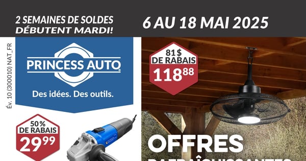 Princess Auto Laval 4500 Boulevard Robert-Bourassa