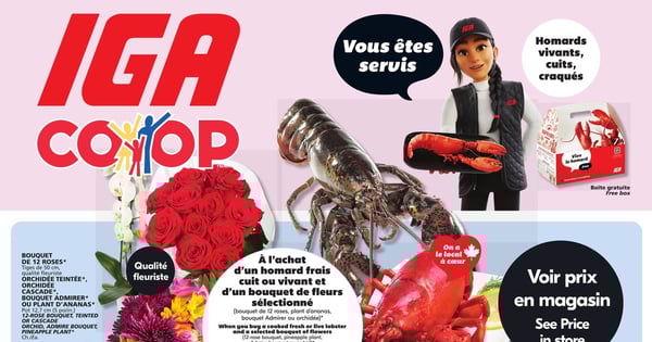 IGA Extra Supermarché Donat Thériault Nouveau Brunswick Edmundston