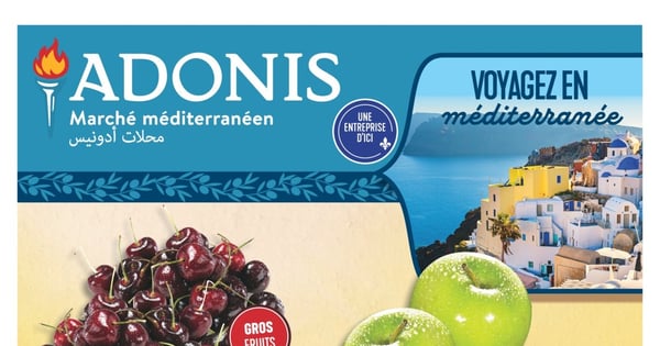 Marché Adonis Montréal Anjou