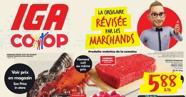 IGA Extra Supermarché Donat Thériault Nouveau Brunswick Edmundston