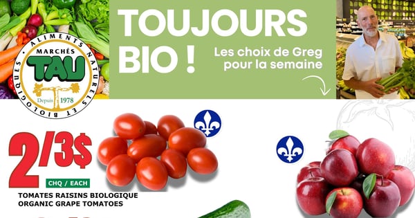 TAU Marché d'alimentation Naturelle Montréal