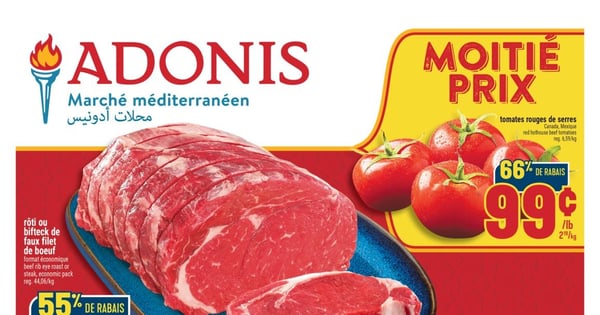 Marché Adonis Laval