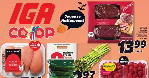 IGA Extra Supermarché Donat Thériault Nouveau Brunswick Edmundston