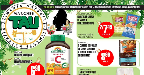 TAU Marché d'alimentation Naturelle Montréal (Boul. Langelier)