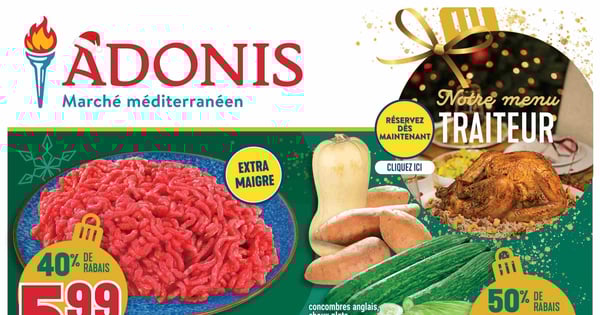 Marché Adonis Laval