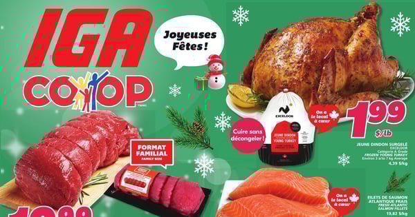 IGA Extra Supermarché Donat Thériault Nouveau Brunswick Edmundston