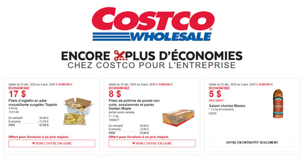 Costco Anjou Entreprise