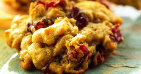 Biscuits aux Canneberges et aux Flocons