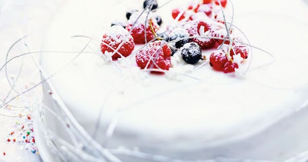 Gâteau Givré aux Fruits Rouges