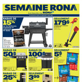 Circulaire RONA Spéciaux, Promotions et Rabais de cette Semaine
