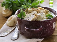 Ragoût de Poulet Campagnard rapide à la Mijoteuse