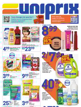 Uniprix | Circulaire en ligne