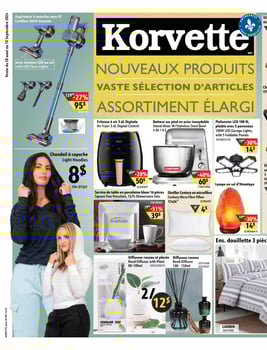 Circulaire Korvette à Venir | Circulaire en ligne