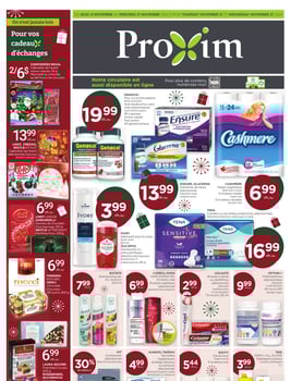 Circulaire Proxim Semaine Prochaine
