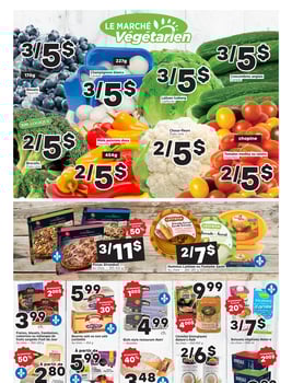 Circulaire Marché Végétarien à Venir