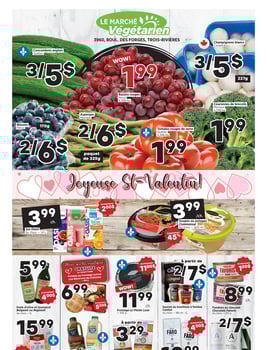 Circulaire Marché Végétarien à Venir