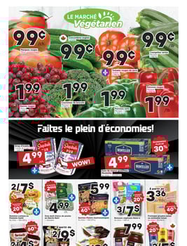 Circulaire Marché Végétarien à Venir
