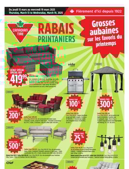 Circulaire Canadian Tire Rimouski