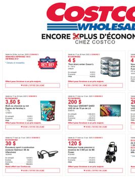 Circulaire Costco Sherbrooke