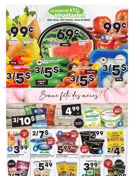 Circulaire Marché Végétarien Sherbrooke