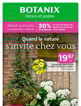 Circulaire Botanix en ligne - Paysagement - Jardinage - Aménagement ...