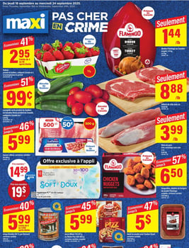 Circulaire Maxi Salaberry-de-Valleyfield