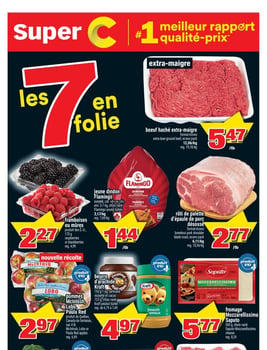 Circulaire Super C Victoriaville