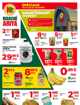 Marché Ariya | Produits Frais, Ingrédients Internationaux & Offres ...