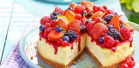 Cheesecake aux Fruits Rouges