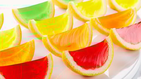 Tranches de Jell-O aux Fruits