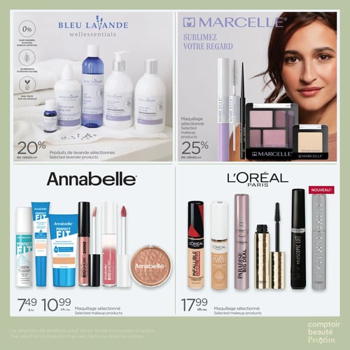 Circulaire Proxim - Carnet Comptoir Beauté