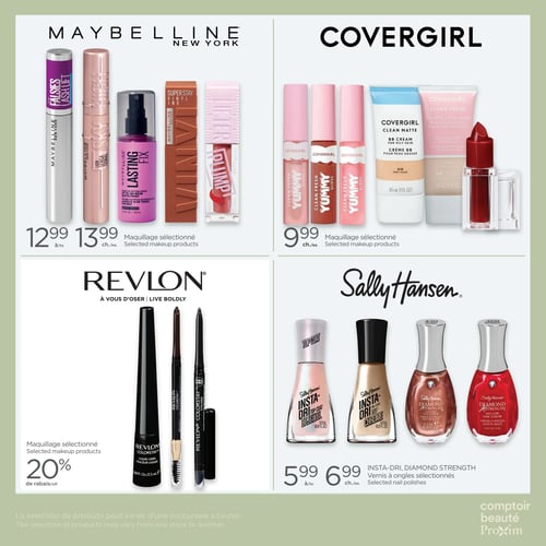 Circulaire Proxim - Carnet Comptoir Beauté