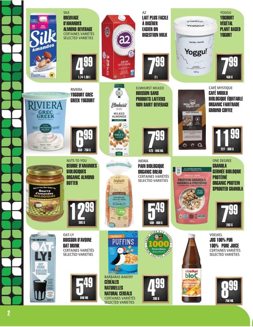 Circulaire Marché TAU - spéciaux, promotions, conseils en vigueur