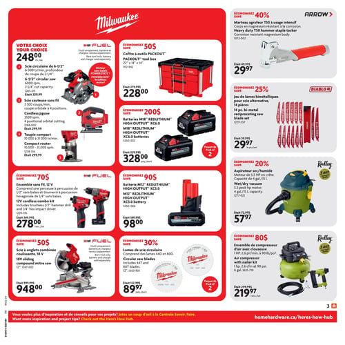 Circulaire en cours chez Home Hardware