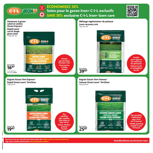 Circulaire en cours chez Home Hardware