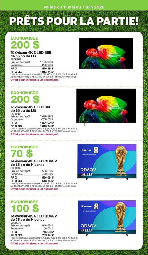Coupons-Rabais Costco de la semaine