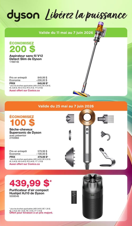 Coupons-Rabais Costco de la semaine