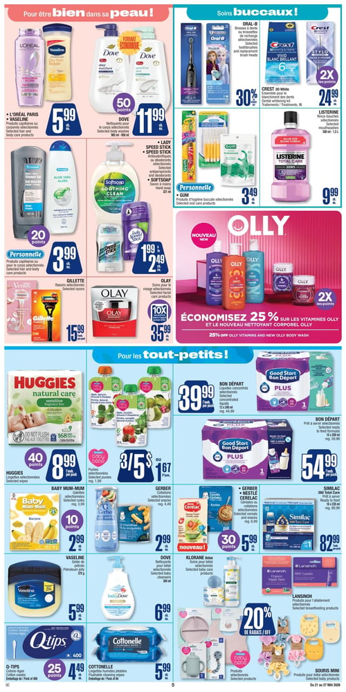 Circulaire Jean Coutu Spéciaux Promotions Rabais Semaine