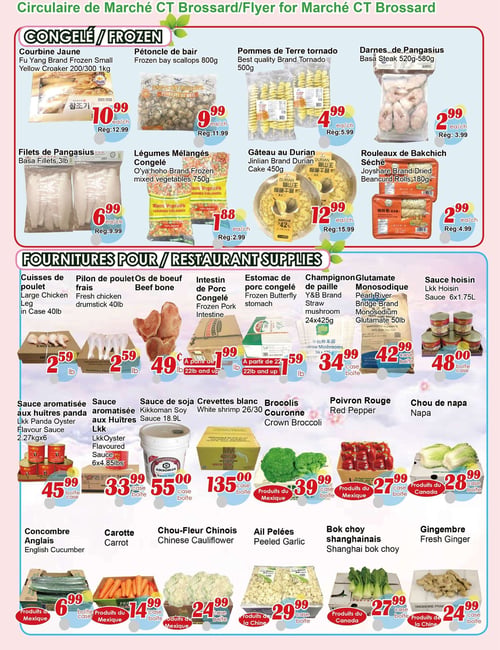 Circulaire Marché C & T