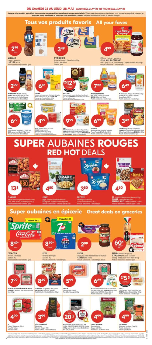 Circulaire Pharmaprix Spéciaux Promotions Rabais