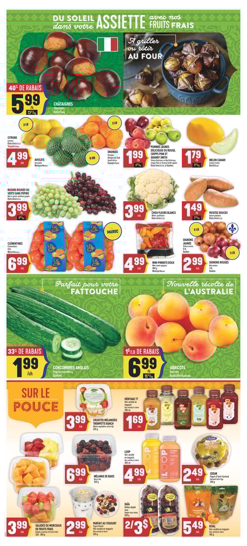 Circulaire de la Semaine Marché Adonis